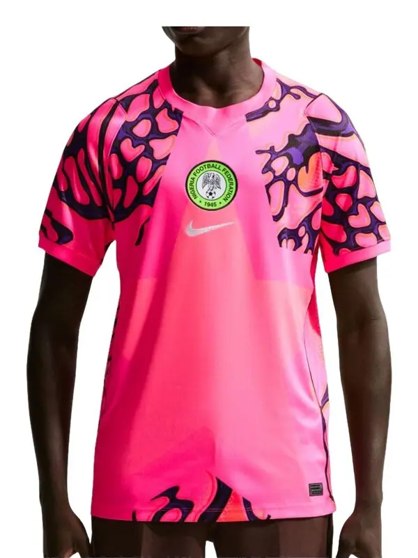 Nike Nigeria 2026 Stadium Goalkeeper Replica Jersey - Hyper Pink/black