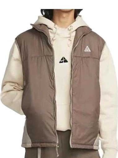 Nike X Therma Fit Adv Full Zip Vest 'rope De Dope - Brown/multi-color