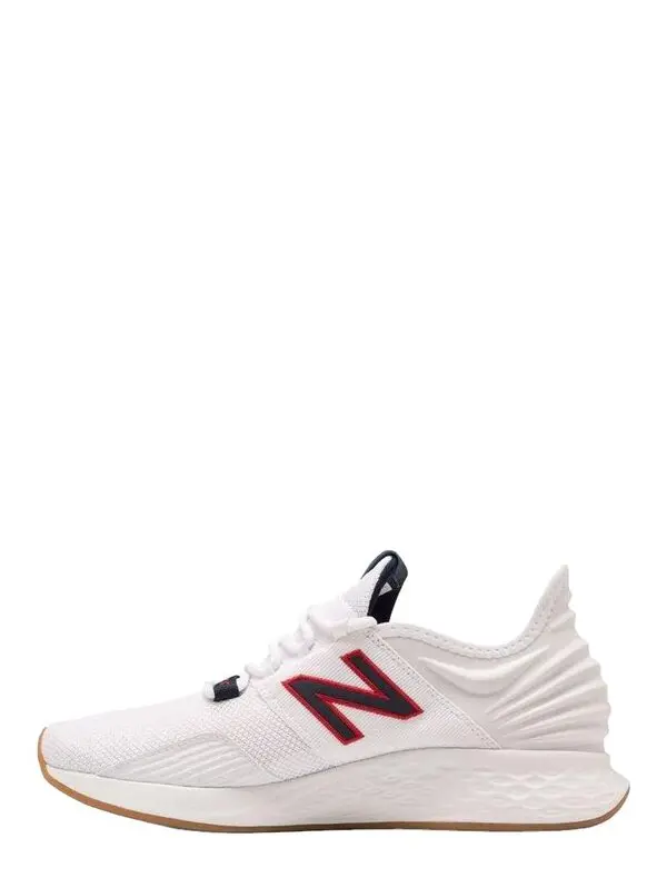 NEW BALANCE Fresh Foam Roav Athletic Sneakers - White/red