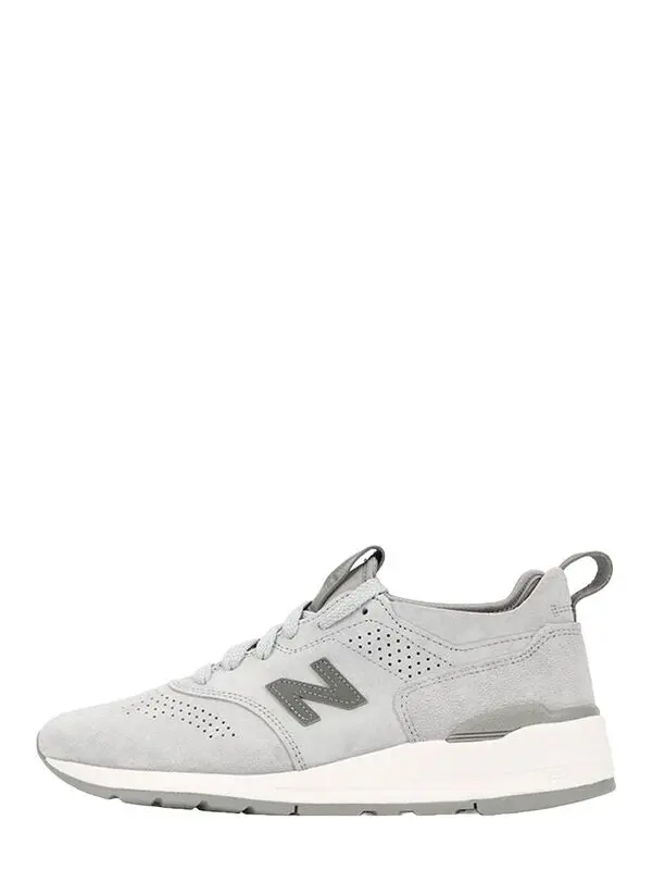 NEW BALANCE 997 Deconstructed Lace Up Sneakers - Grey