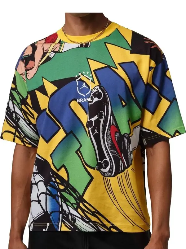 JORDAN Essentials Boxy T-shirt - Varsity Maize