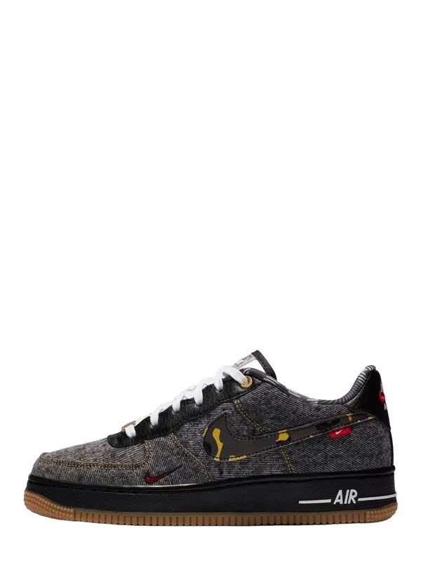 Nike Force 1 Lv8 "remix" Low Top Sneakers - Black