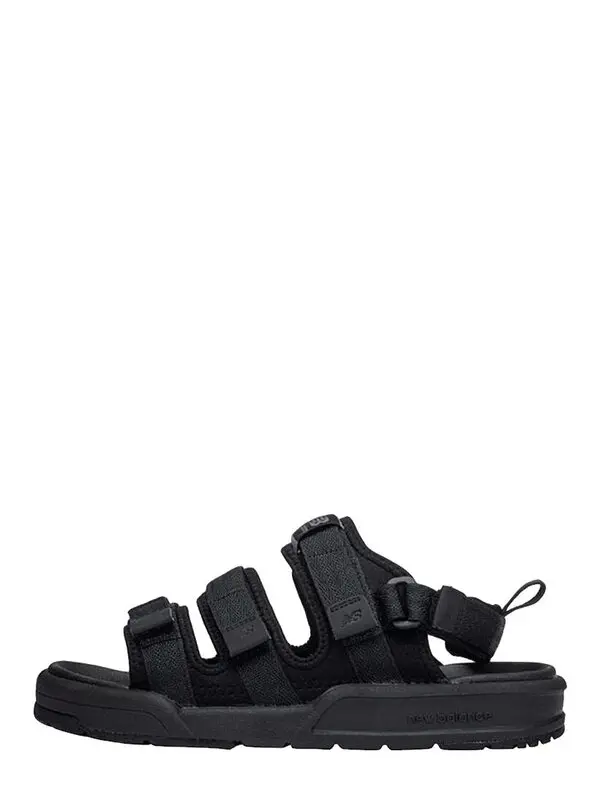 NEW BALANCE Adjustable Strap Sandals - Black