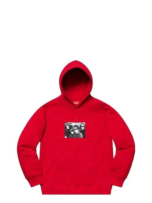 Supreme The Velvet Underground Hooded Sweatshirt - Red