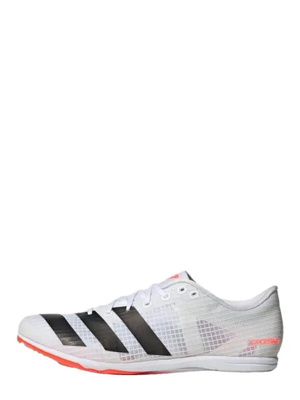 Adidas Distancestar Spikes - White/black/orange