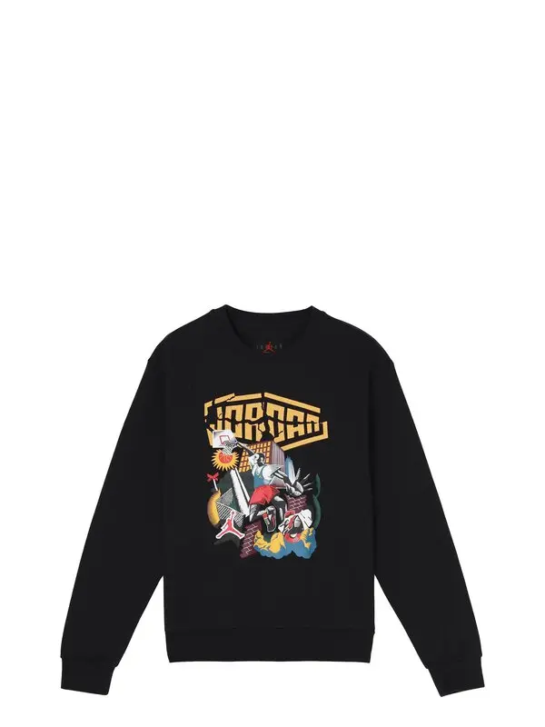 JORDAN Dna" Graphic Fleece Pullover - Default Color