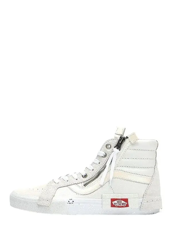 VANS Sk8-hi Reissue Cap 'glitter Mix' High-top Sneakers - White