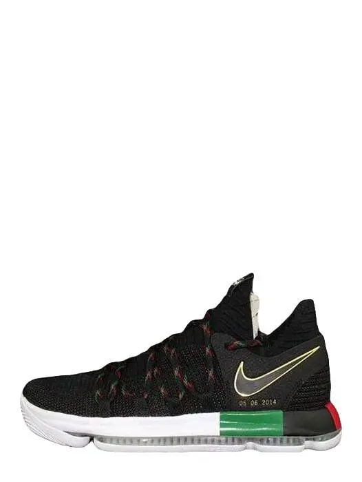 Nike Kd 10 Bhm Athletic Sneakers - Black