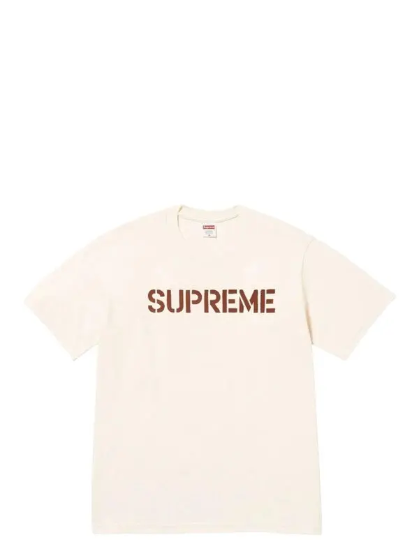 Supreme Ss26 Hard T-shirt - Natural