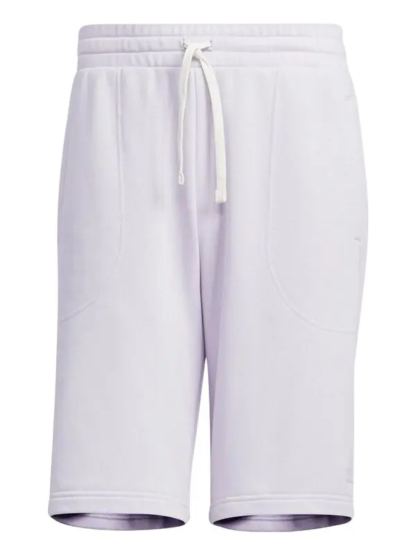 Adidas Neo Solid Color Lacing Casual Straight Shorts - Multi-color