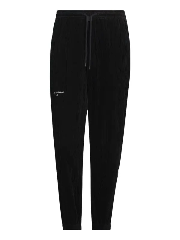 Adidas Corduroy Track Pants - Black