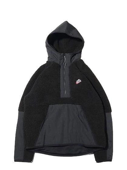 Nike Hooded Cardigan - Black/gray