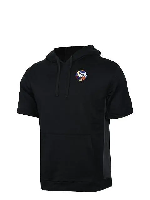 Nike Kd Durant Short Sleeve Hooded Sports Top - Black