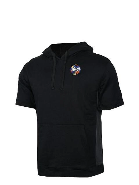 Nike Kd Durant Short Sleeve Hooded Sports Top - Black