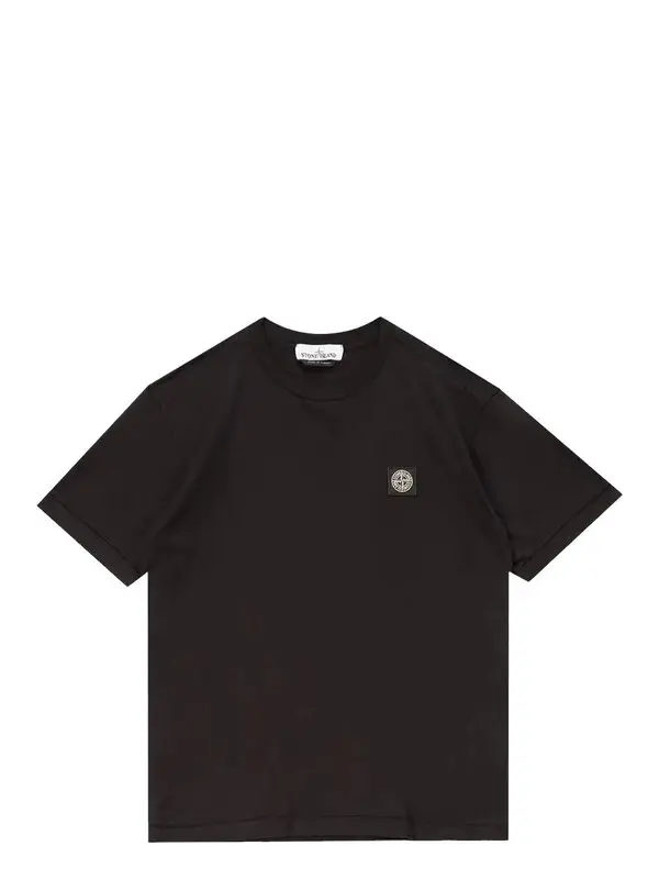 Stone Island Patch Logo T-shirt - Black