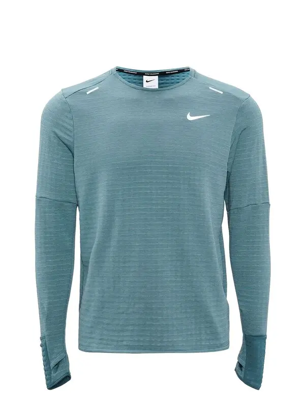 Nike Dri-fit Legend Long Sleeve Fitness Top - Green