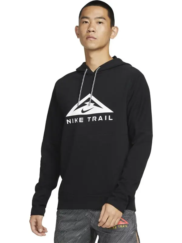 Nike Dri-fit Trail Running Hoodie - Black