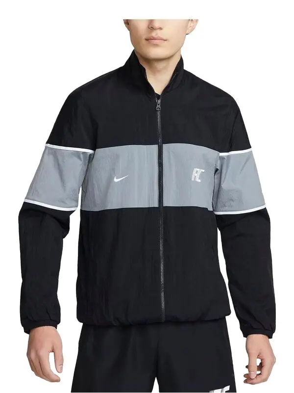 Nike Repel F.c. Soccer Track Jacket - Black/grey
