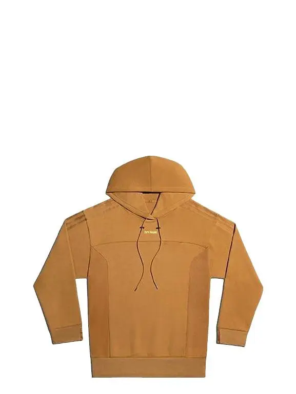 Adidas Originals X Ivy Park Crossover Solid Color Splicing Detail Hooded Sports Style - Brown