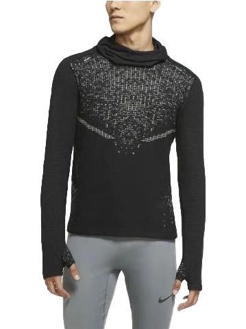 Nike Run Division Wooldorado Long Sleeve Top - Black