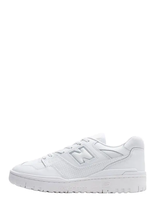 NEW BALANCE 550 Leather Sneakers - White/white/white