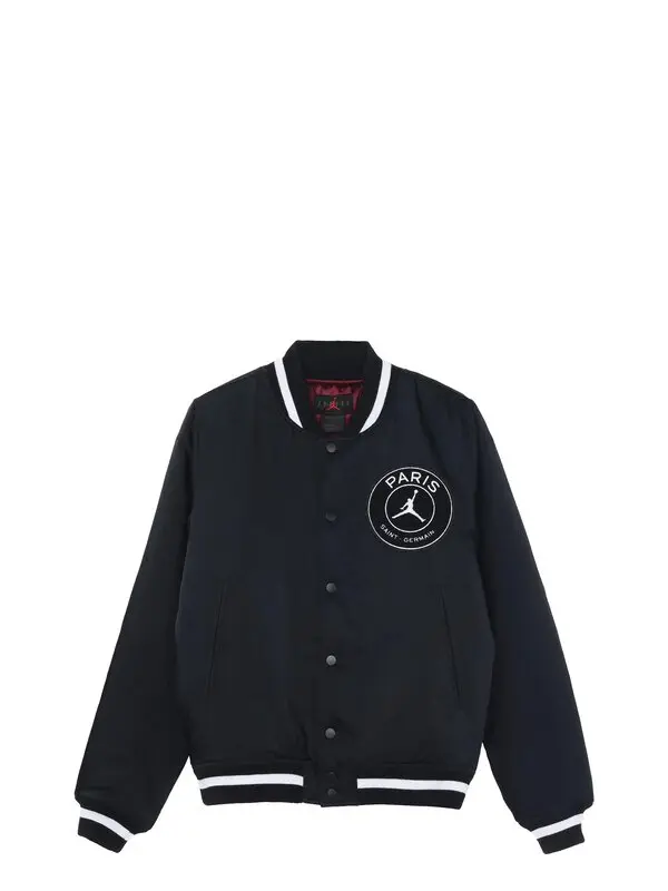 JORDAN Paris Saint-germain Varsity Jacket - Black