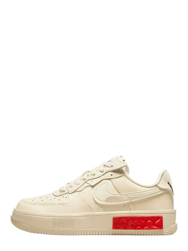 Nike Force 1 Fontanka Low Top Sneakers - Pearl White