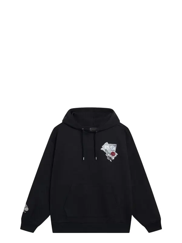LI-NING Skateboarding Graphic Hoodie - Black/multi-color