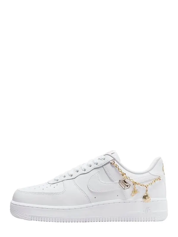 Nike Force 1 '07 Lx "lucky Charms" Sneakers - White/metallic Gold