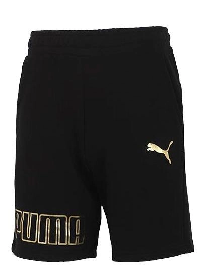 PUMA Logo Sports Shorts - Black