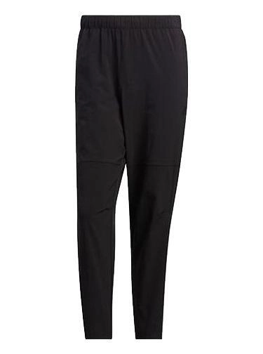 Adidas Solid Color Casual Woven Sports Pants/trousers/joggers Autumn Black - Multi-color