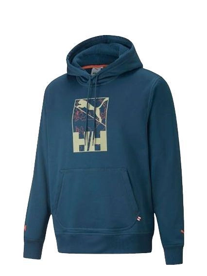 PUMA X Helly Hansen Crossover Knit Sports Pullover - Blue