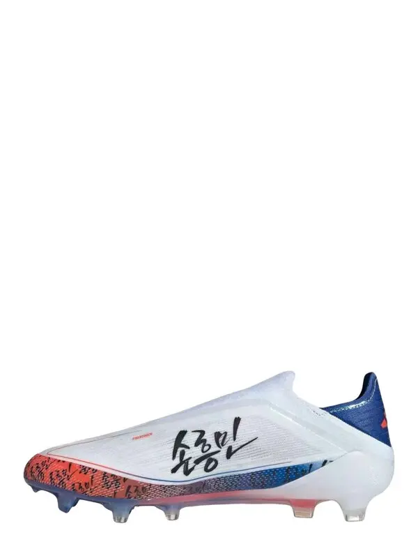 Adidas F50 Elite Son Laceless Fg - Cloud White/core Black/bright Red