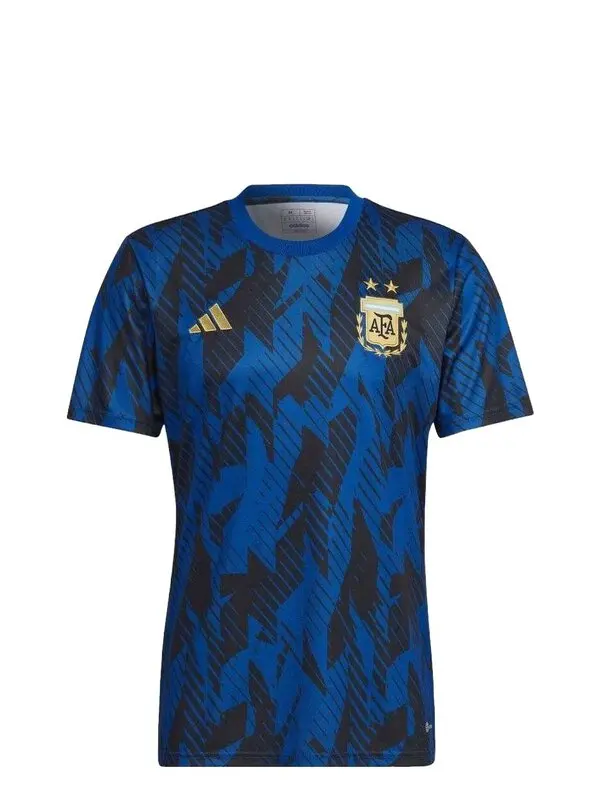 Adidas Argentina National Team Short Sleeve Jersey - Blue