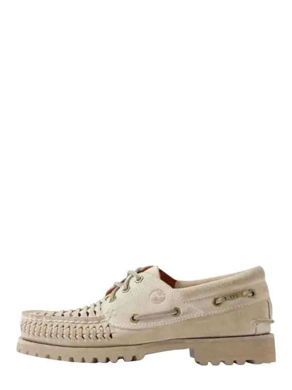 Timberland X End. Authentic 3-eye Boat Shoe - White