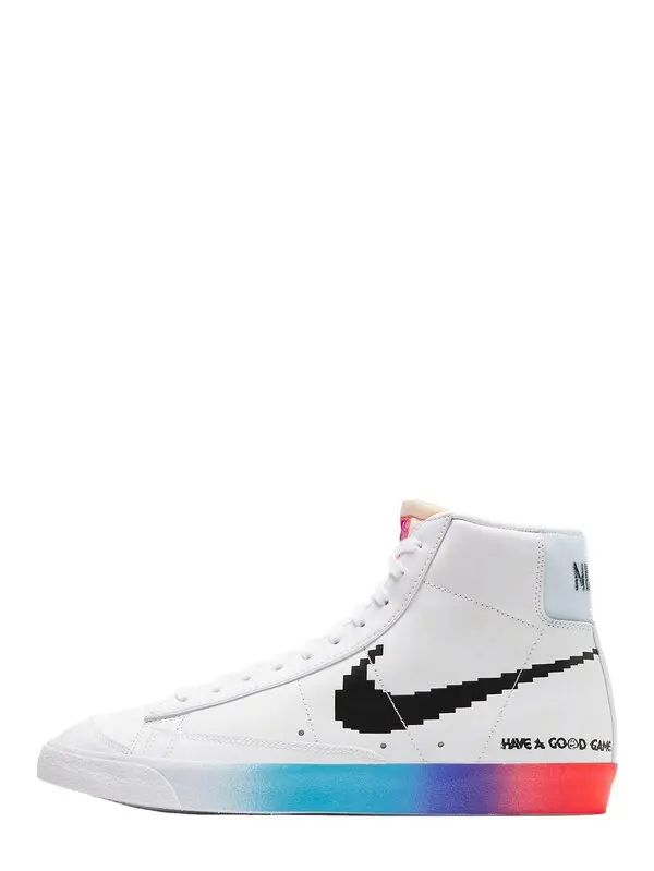 Nike Blazer Mid '77 Vintage "have A Good Game" Sneakers - White/bright Crimson/black