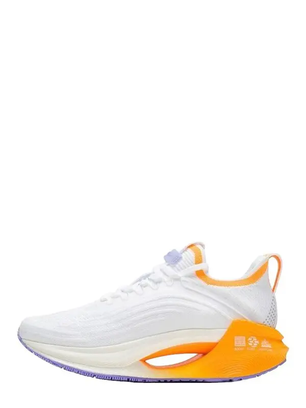 LI-NING Jue Ying Essential Sneakers - White/purple/yellow