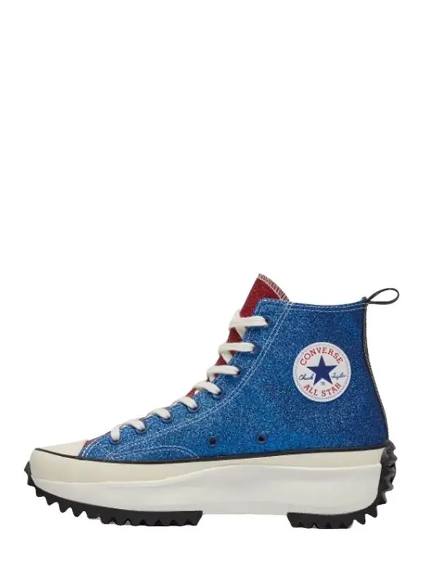 CONVERSE J.w. Anderson X Run Star Hike High Top Sneakers - Blue/red/green
