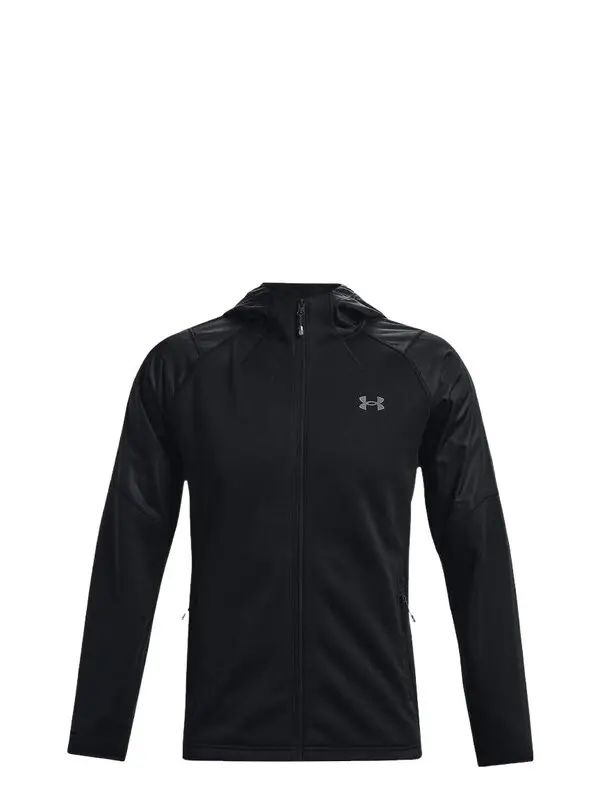 Under Armour Coldgear Swacket Hoodie Jacket - Black/pitch Grey