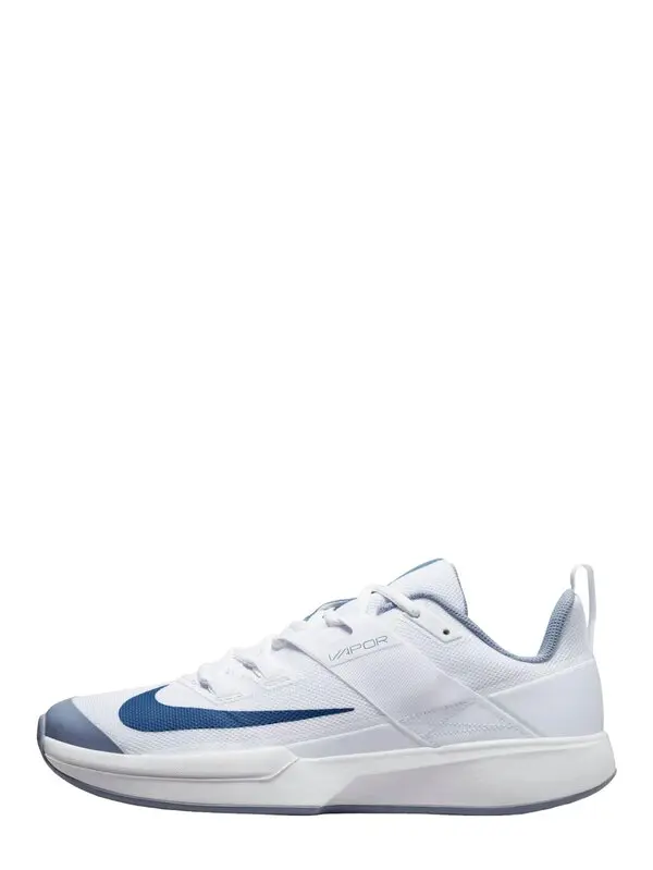 Nike Court Vapor Lite Hc Tennis Shoes - White/blue