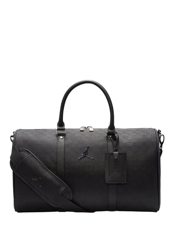 JORDAN Air Monogram Duffle Bag - Black