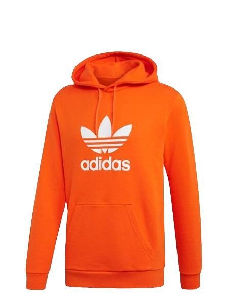 Adidas Originals Trefoil Drawstring Hoodie - Orange