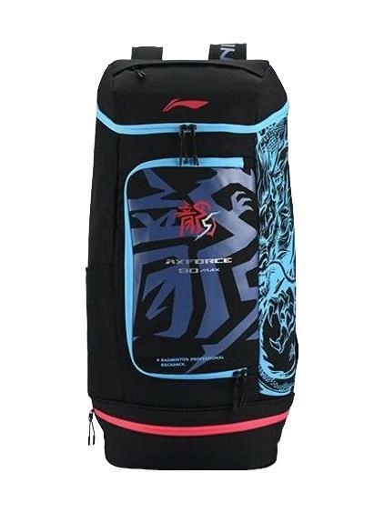 LI-NING Badminton Backpack - Blue/black