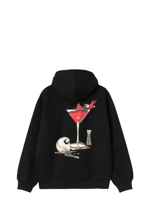 Carhartt Work In Progress Hooded Fleece Sweatshirt - Black