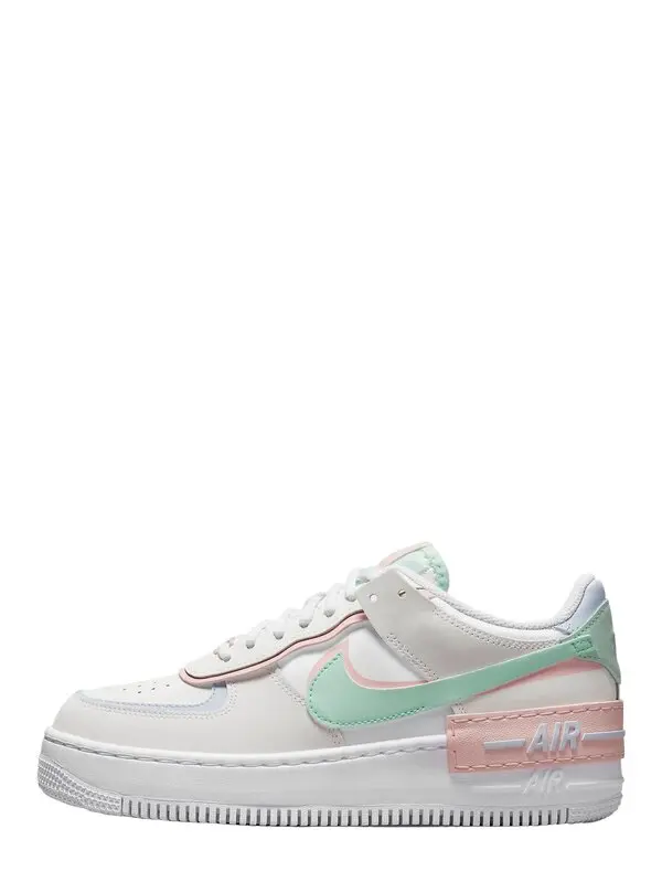 Nike Force 1 Shadow Low Top Sneakers - White/atmospheree/mint Foam