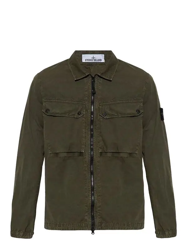 Stone Island Overshirt - Olive