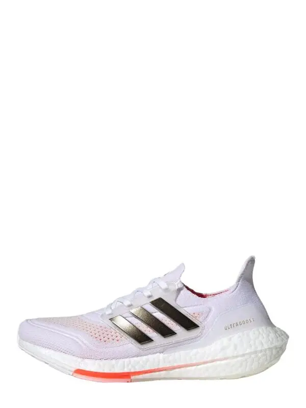 Adidas Ultraboost 21 Tokyo Athletic Sneakers - White/orange