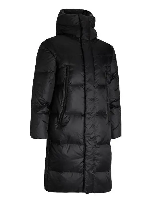 Under Armour Long Puffer Jacket With Coldgear Infrared Technology - Black