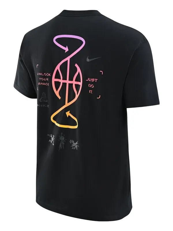 Nike Dri-fit Max90 T-shirt 'black - Black/multi-color