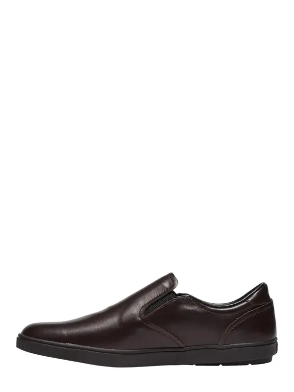 Onitsuka Tiger Deluxe Slip-on Sneakers - Coffee